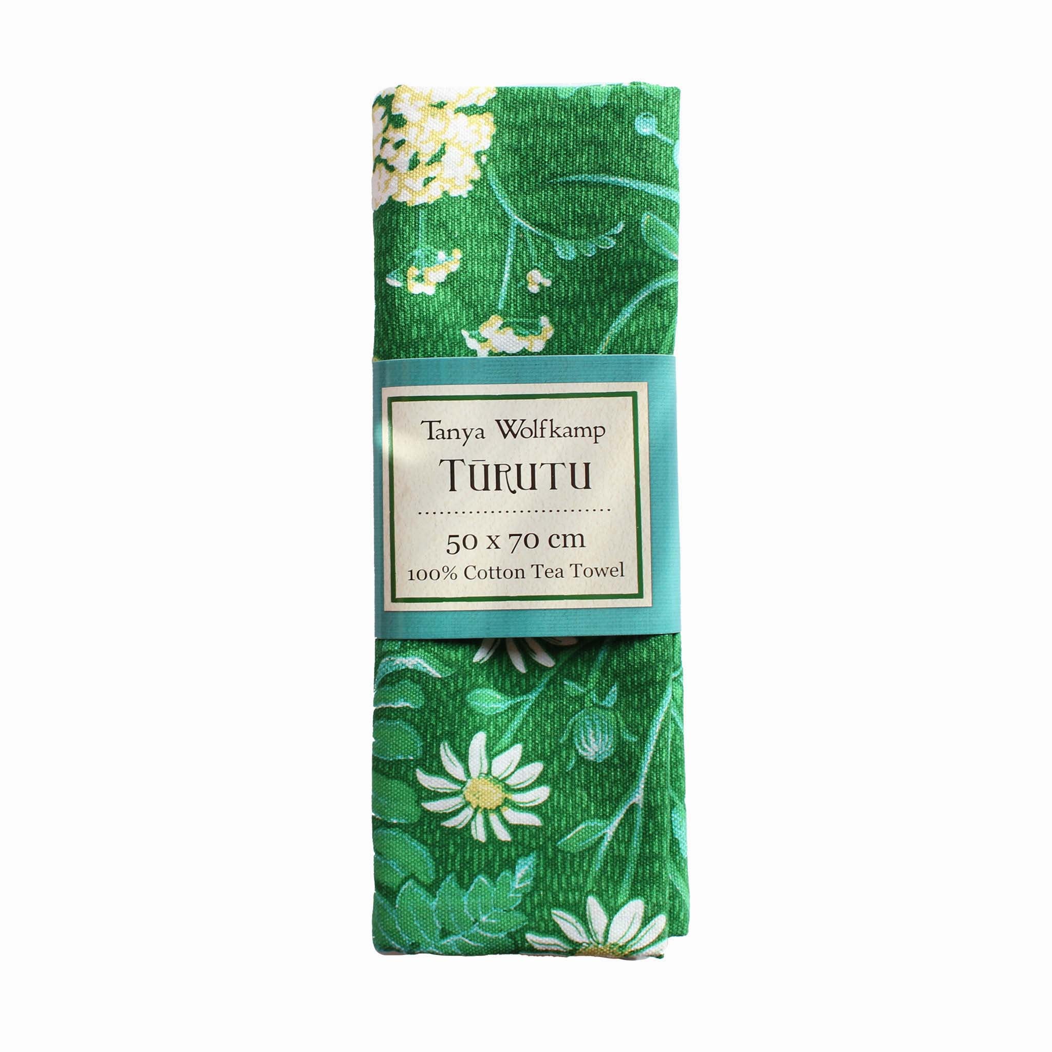 Tea Towel - Tanya Wolfkamp - Turutu – Te Hāpū o Puke Ariki | Puke Ariki ...